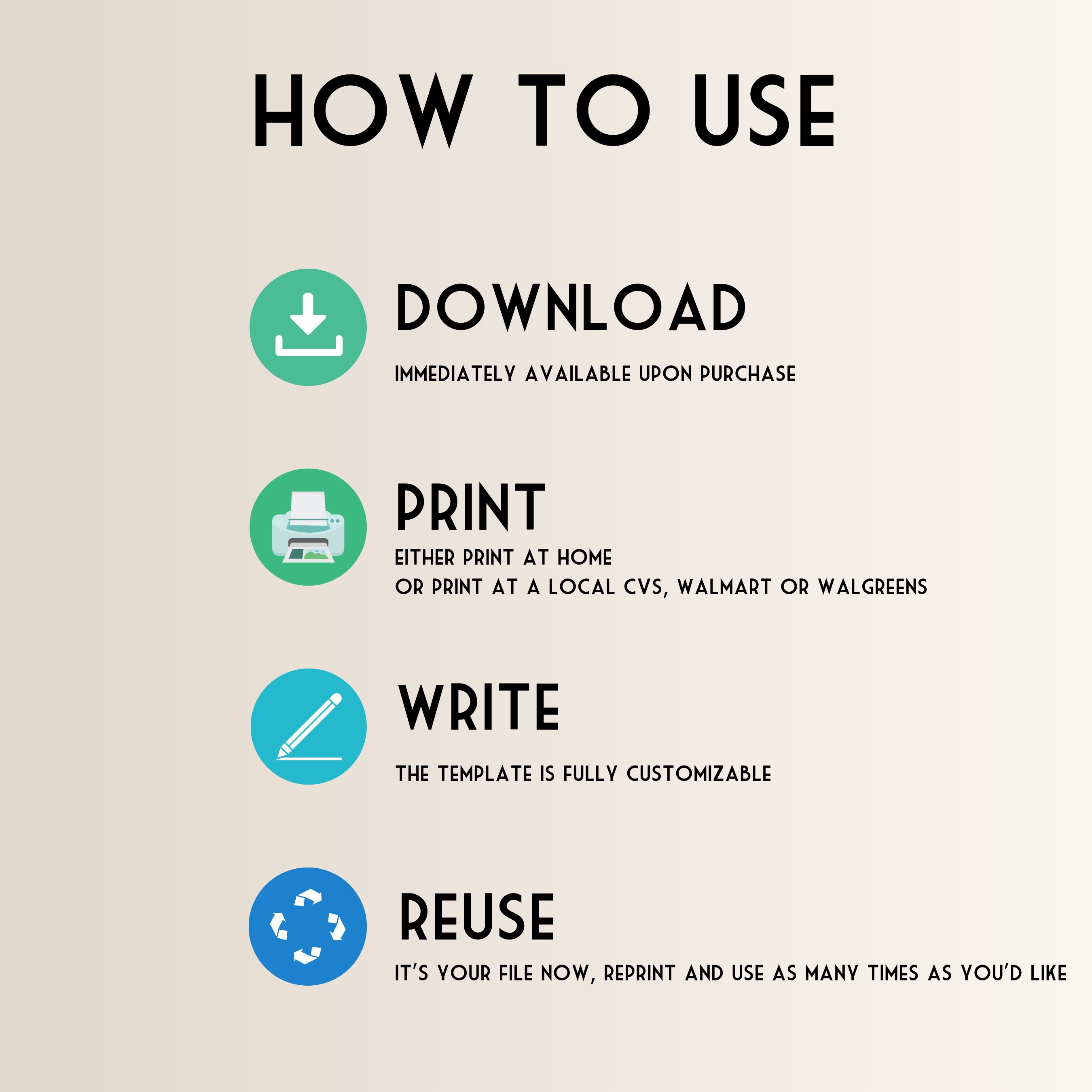 Potluck Menu | Let's Eat Printable Menu - Etsy