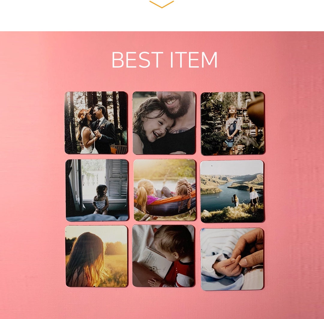 Your Photo Magnets | Square Picture Magnets | Custom Fridge Magnets ...