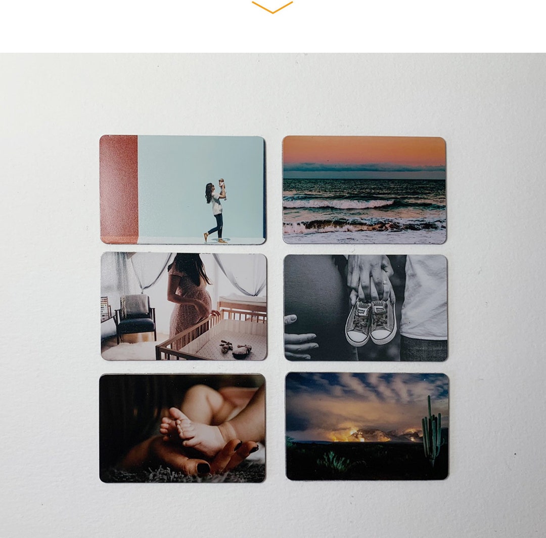 Sameday Delivery Custom Photo Magnets Square Photo Magnets Personalized ...