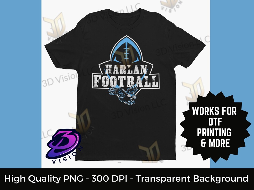 Harlan High School Hawks Football San Antonio Texas PNG File for Direct ...