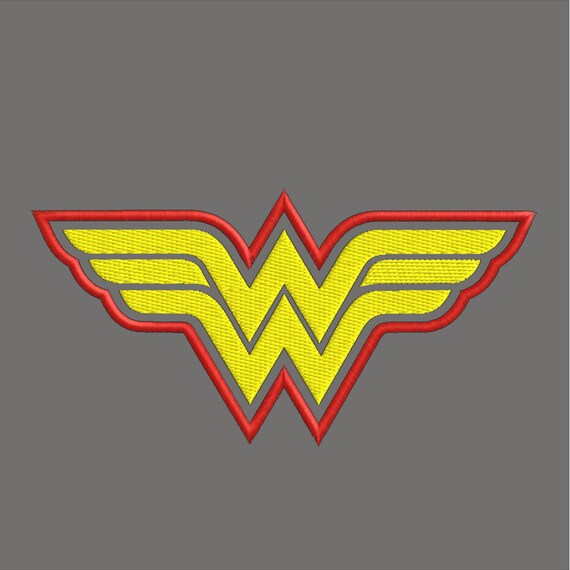 Wonder Woman Embroidery File Embroidery File Wonder Woman - Etsy