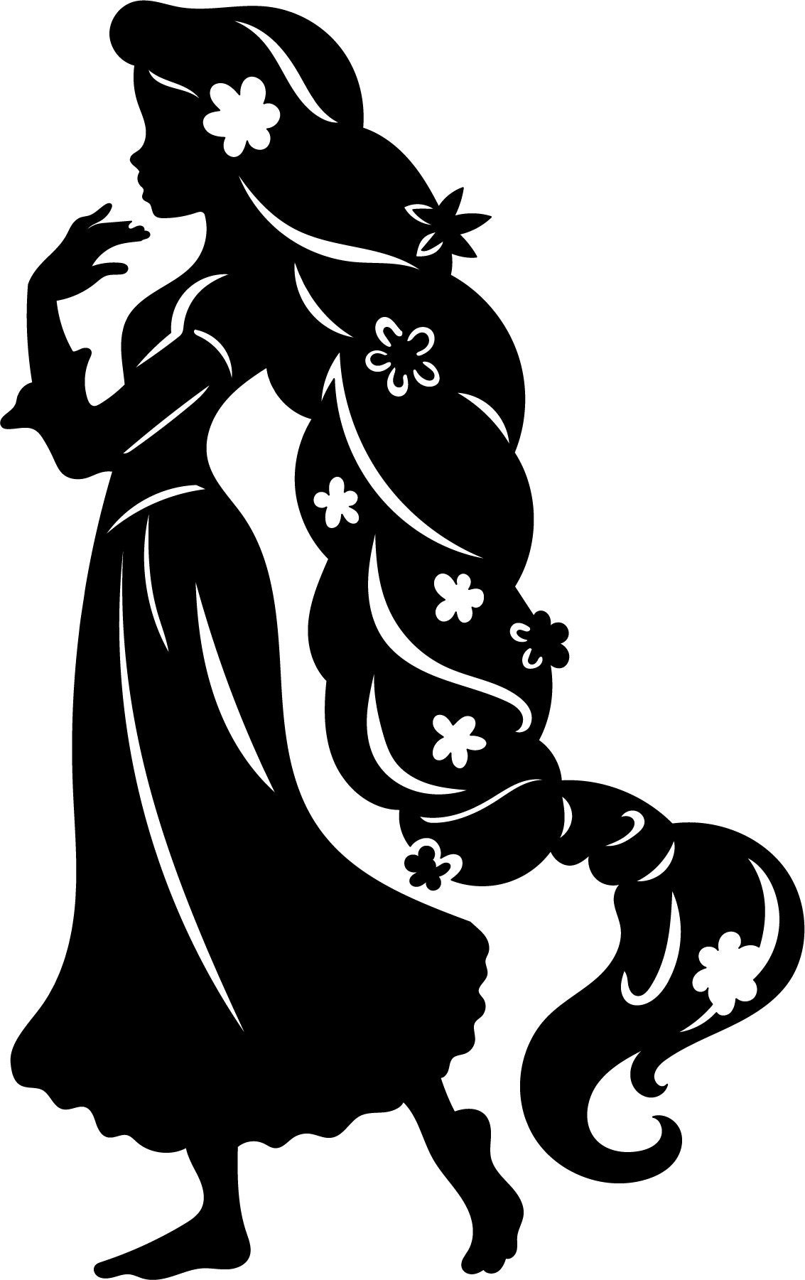 Disney Rapunzel Decals multiple - Etsy