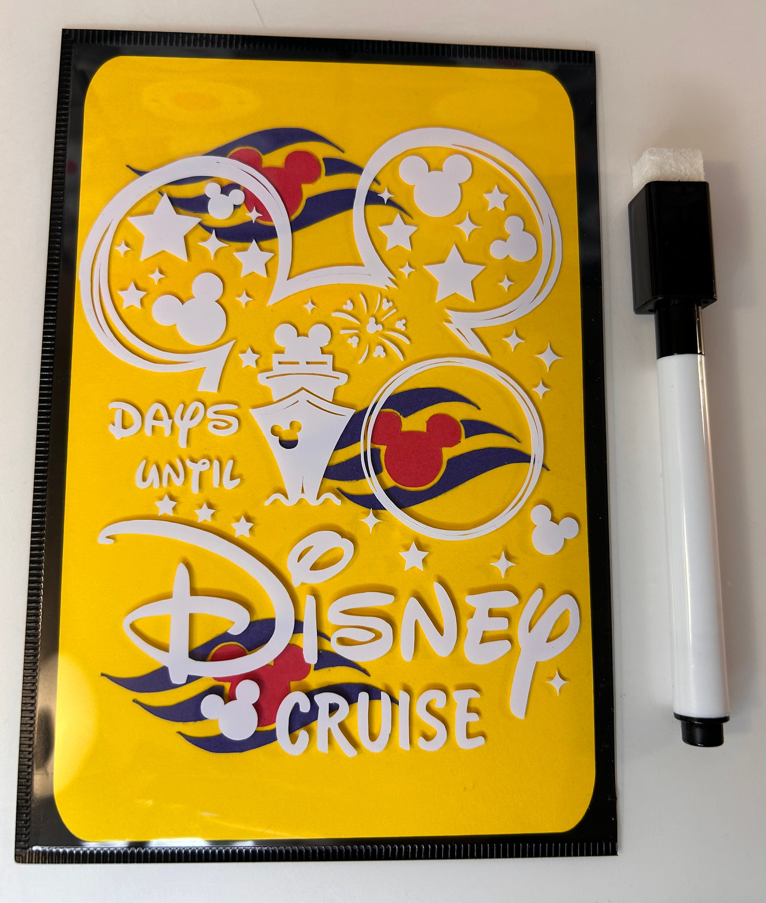 Disney Countdown Calendars - Etsy