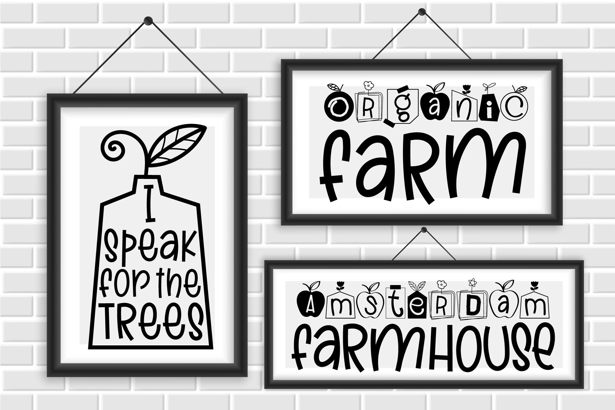 Creative Farmhouse Font | Rustic Font | Vintage Letters | Farmhouse ...