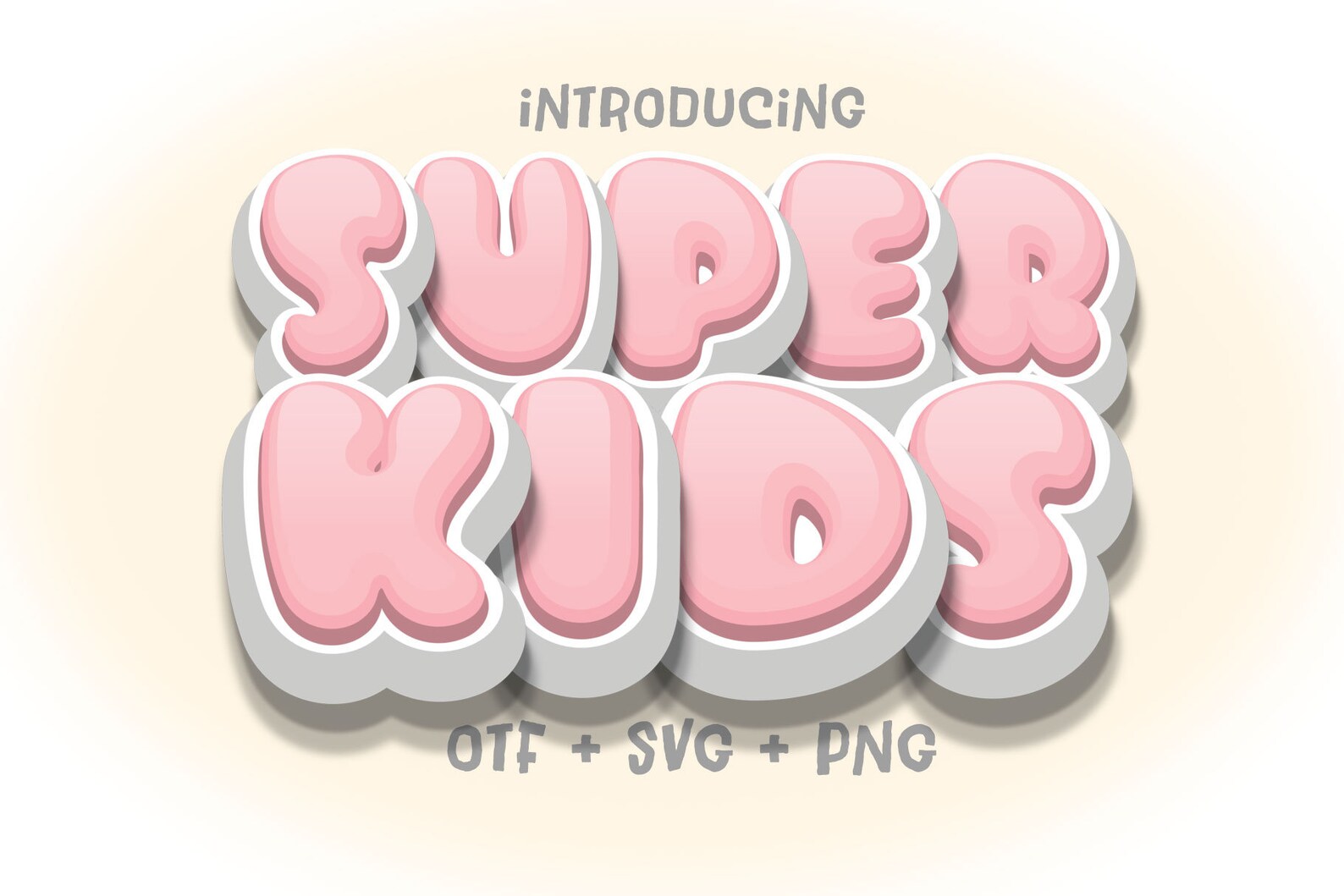 Playful Bubble Font SVG | Alphabet Clipart for Kids | Fun Bubble ...