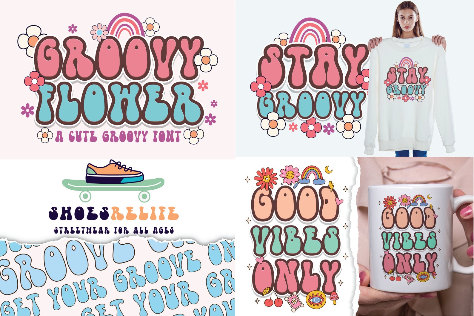 Mini Craft Font Bundle | Cute Fonts | Cool Fonts | Fashion Fonts | Chic ...