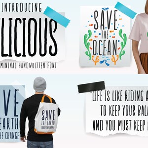 Mini Craft Font Bundle | Cute Fonts | Cool Fonts | Fashion Fonts | Chic ...