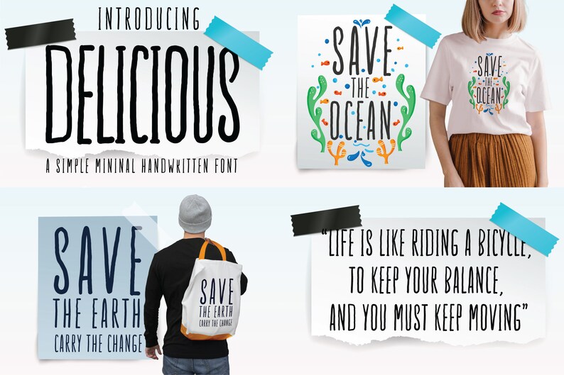 Mini Craft Font Bundle | Cute Fonts | Cool Fonts | Fashion Fonts | Chic ...