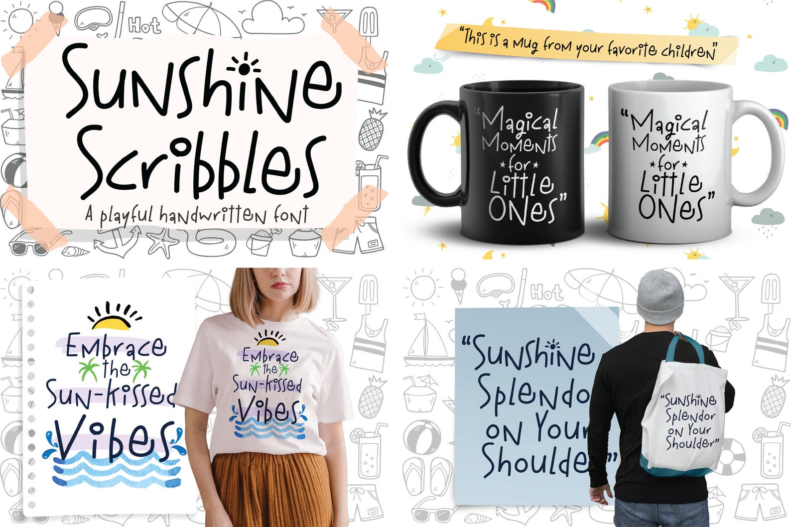 Mini Craft Font Bundle | Cute Fonts | Cool Fonts | Fashion Fonts | Chic ...