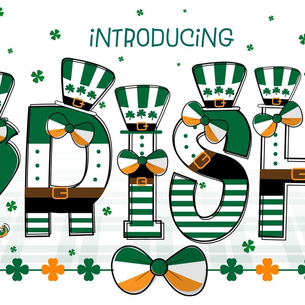 Irish Alphabet - Etsy