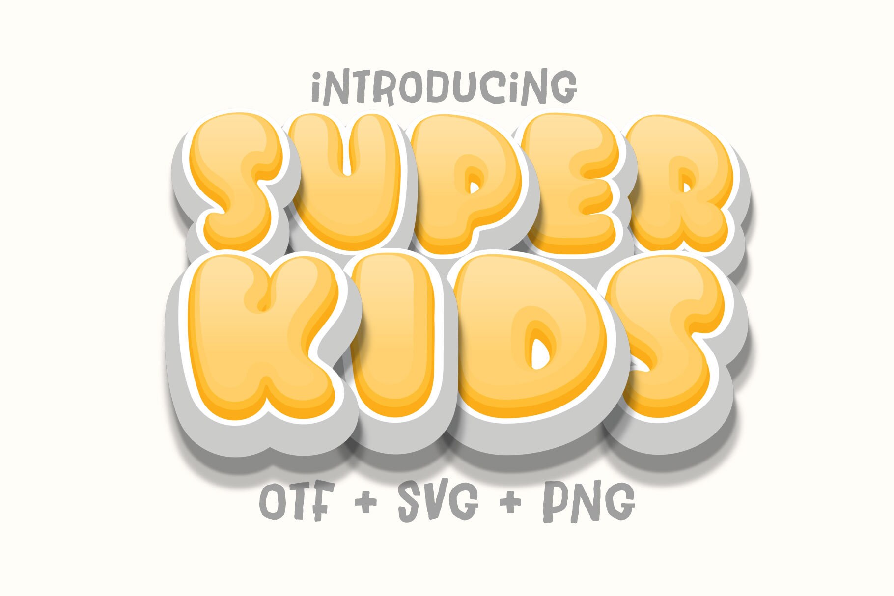 Kids Bubble Font SVG | Alphabet Clipart | Fun Bubble Letters | Creative ...