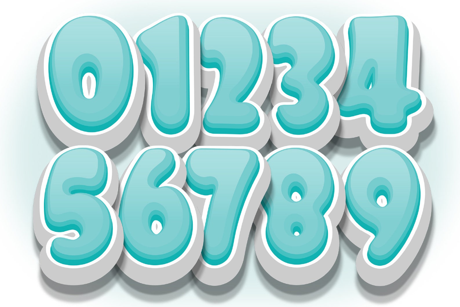 Bubble Font SVG Kids Activity Alphabet Playful Bubble Letters Creative ...