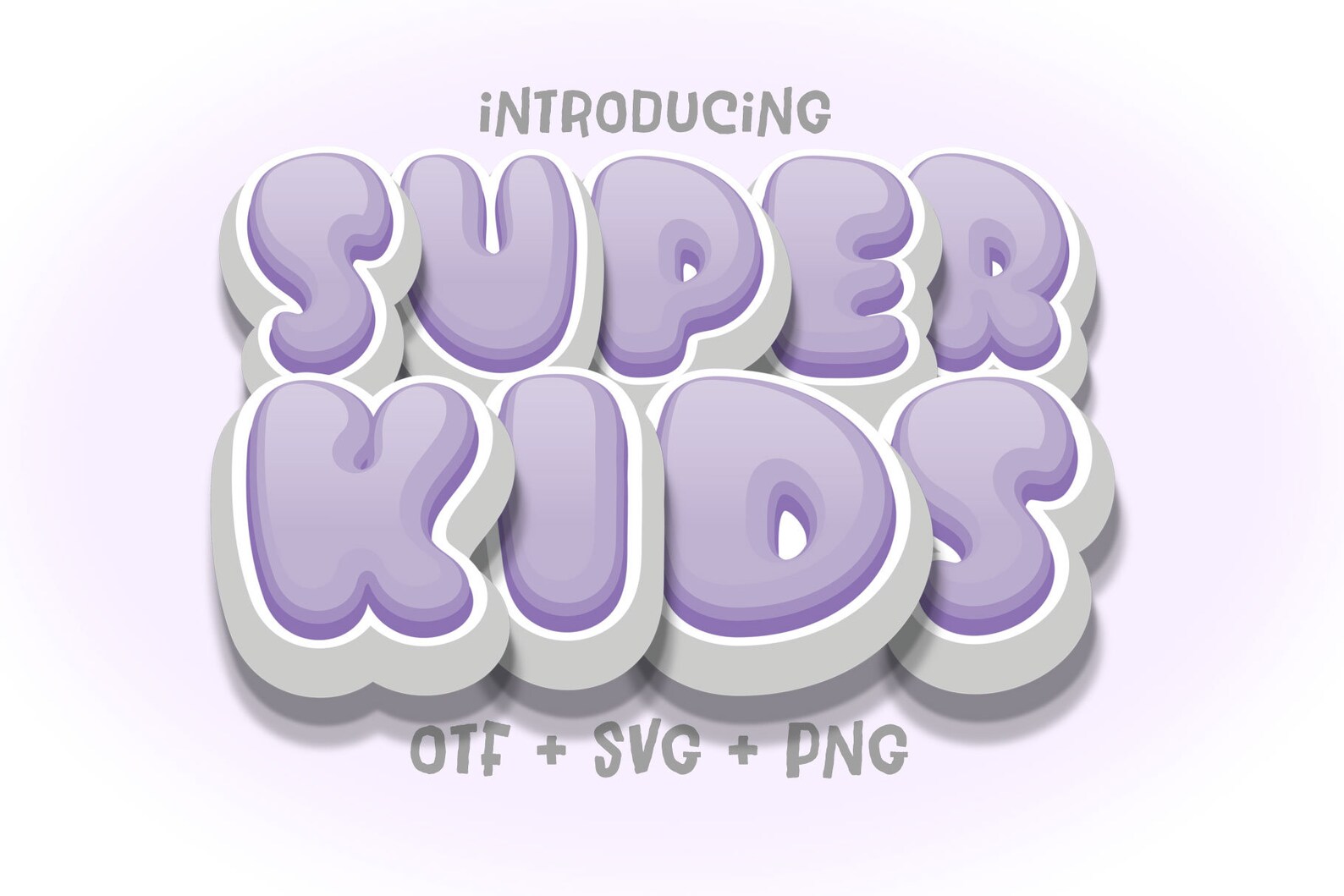 Creative Bubble Font SVG | Fun Alphabet for Kids | Playful Bubble ...