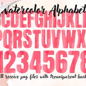 Watercolor Alphabet SVG | Colorful Hand Painted ABC | Artistic Letters ...