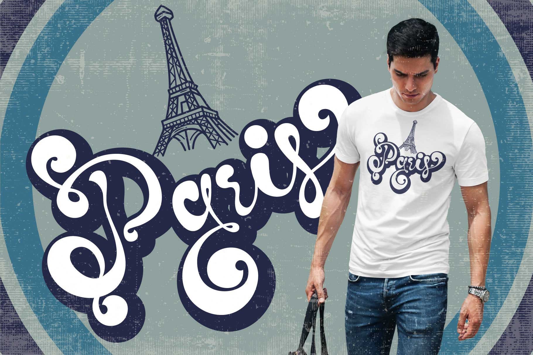 Retro Font, Vintage Font, Vintage Typography, 80s Style, Nostalgic ...