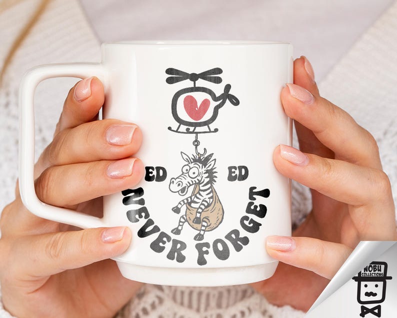 Never Forget Ed – Funny Zebra Meme SVG PNG EPS | Viral Animal Design ...
