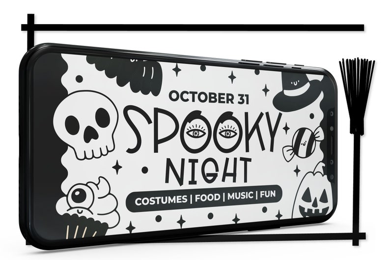 Kids Halloween Font, Witchy Doodle Font, Witch Letters Svg, Doodle ...