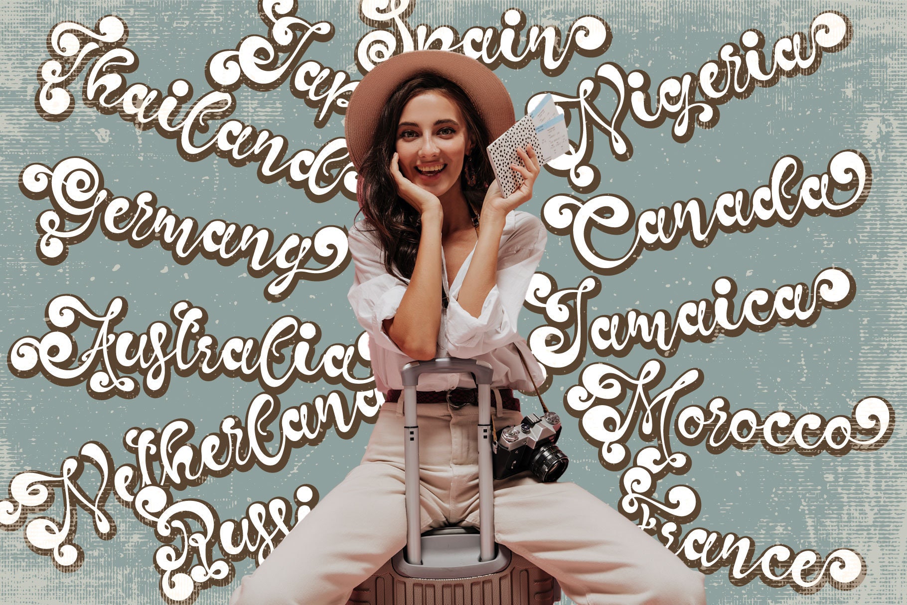 Retro Font, Vintage Font, Vintage Typography, 80s Style, Nostalgic ...