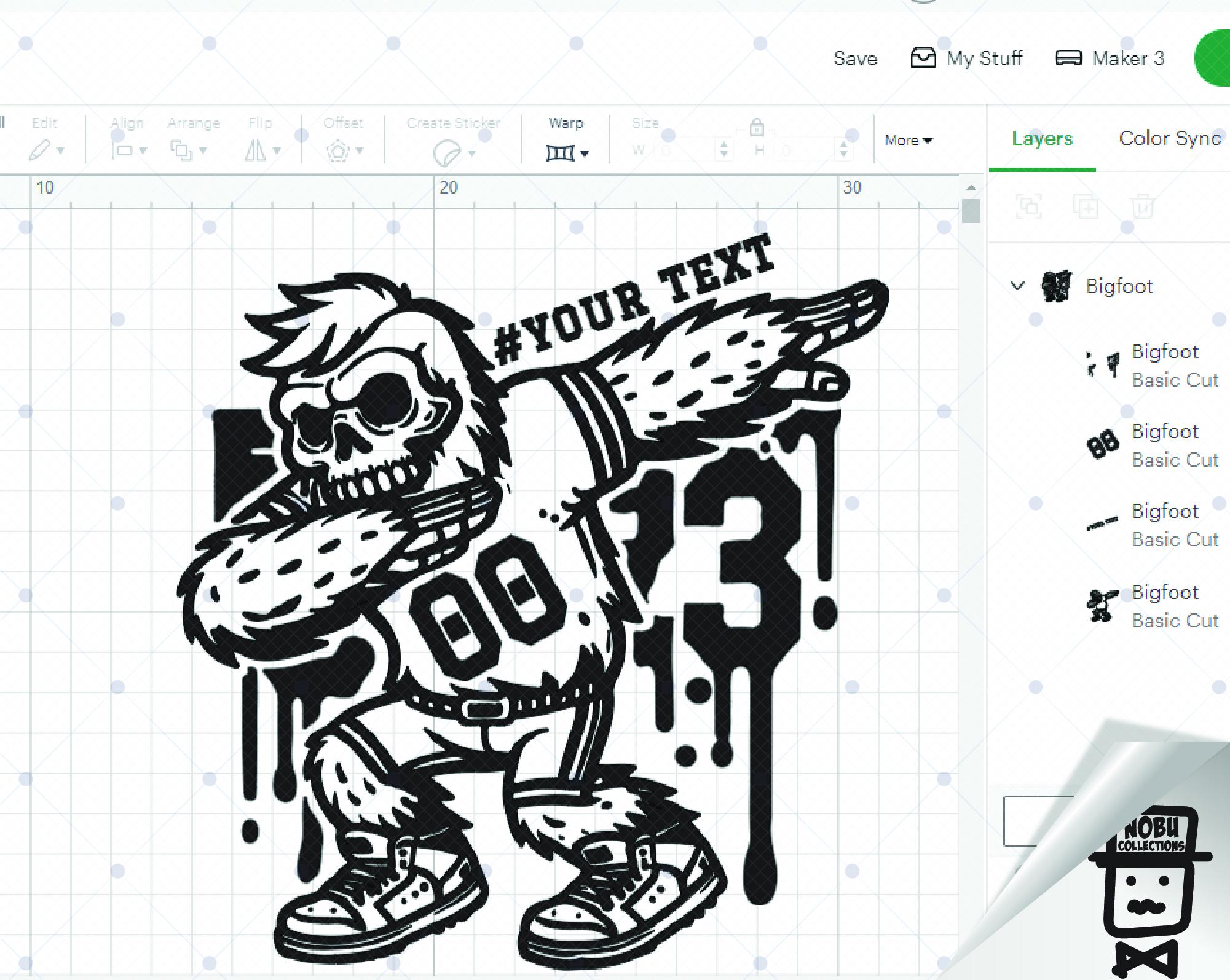 Custom Bigfoot Football Boomer SVG – Personalized Football Player SVG ...