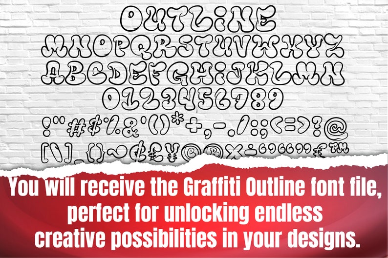 Skater Graffiti Font | Bubble Urban Lettering for Teens & Kids | PNG ...