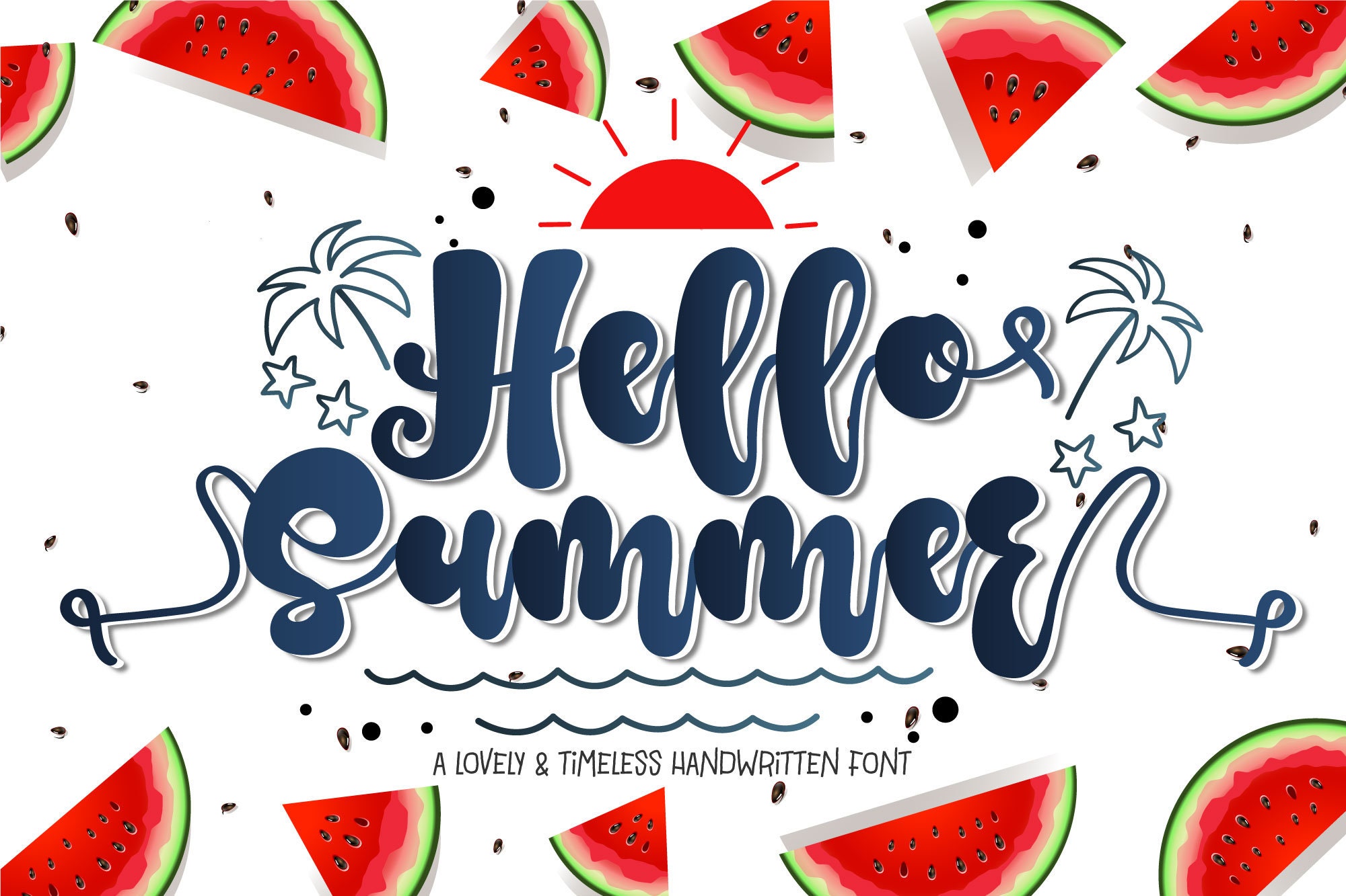 Realistic Handwritten, Girly Calligraphy Font Elegant and Feminine ...