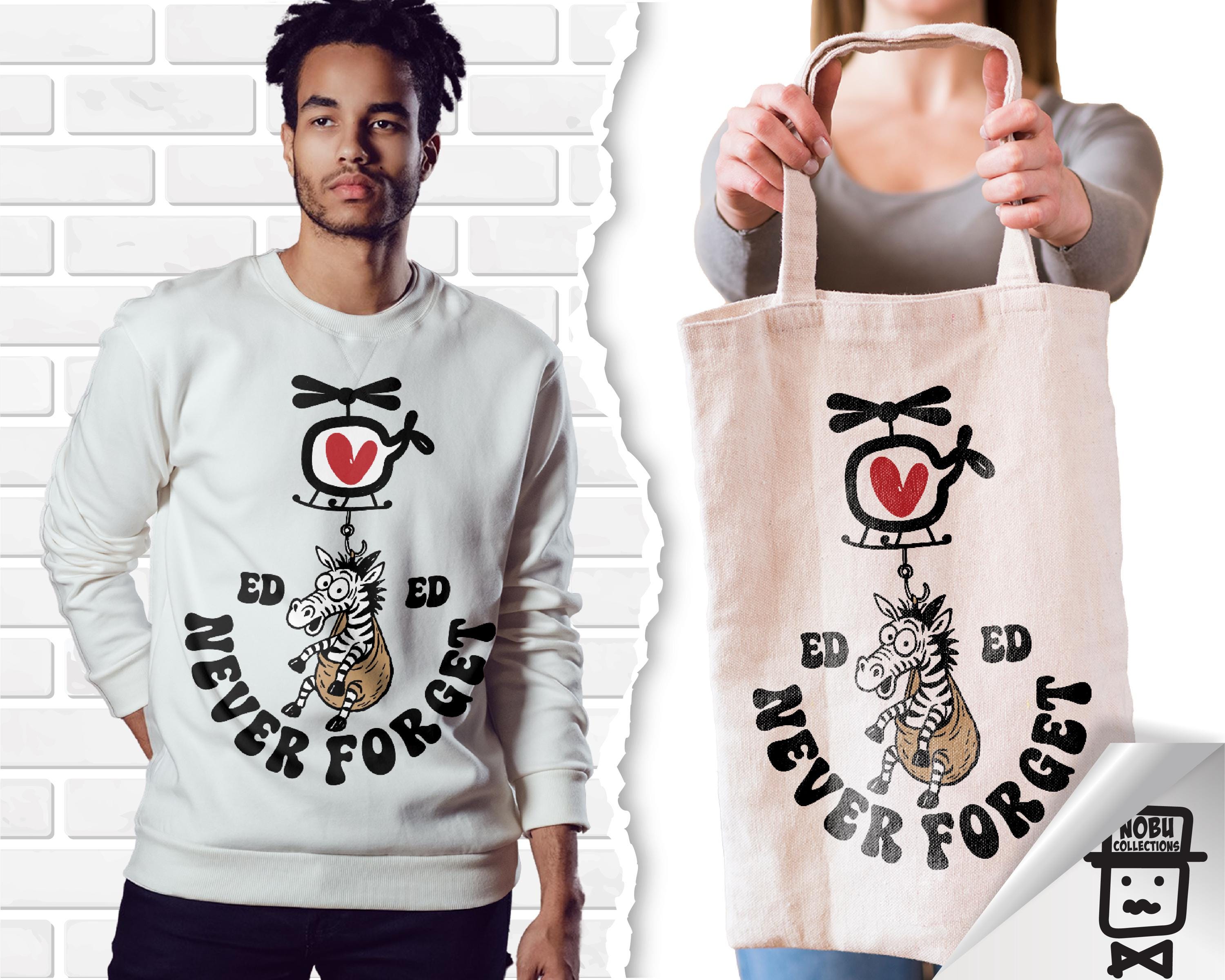 Never Forget Ed – Funny Zebra Meme SVG PNG EPS | Viral Animal Design ...