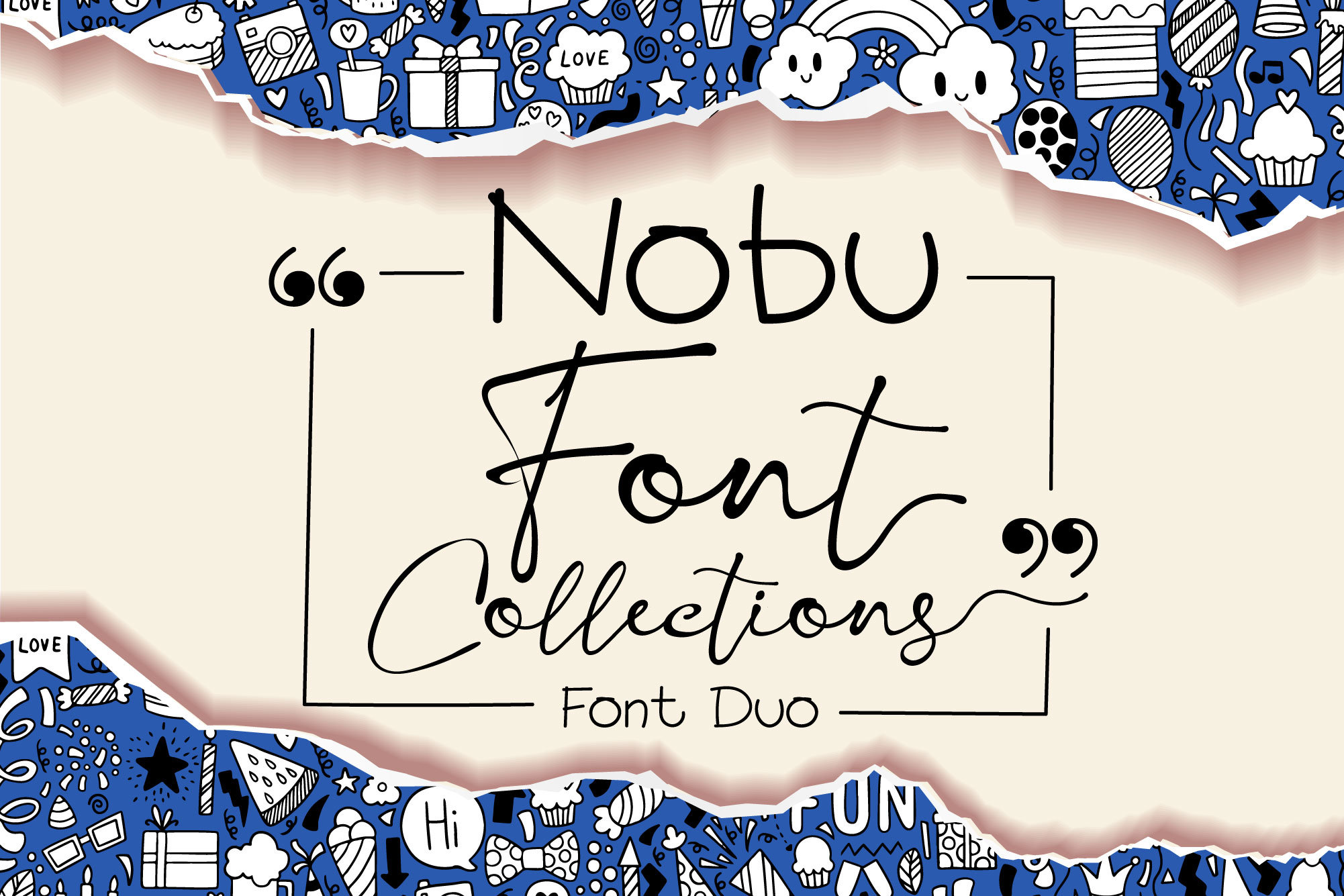 Nobu Collections, Signature Font, Modern Calligraphy, Lettering, Hand ...