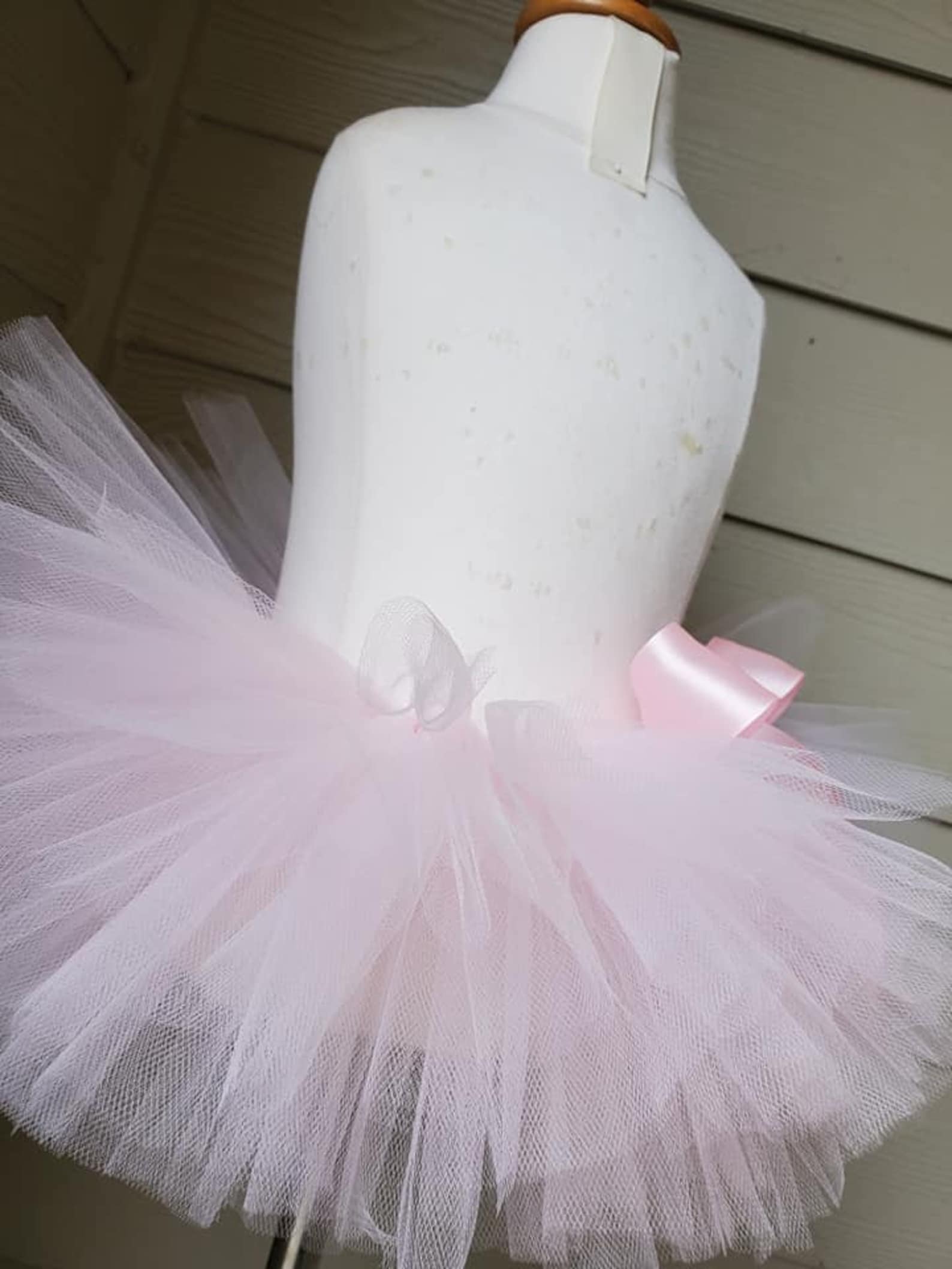 Light Pink Tutu Solid Color Tutu Simple Tutu Toddler Tutu | Etsy