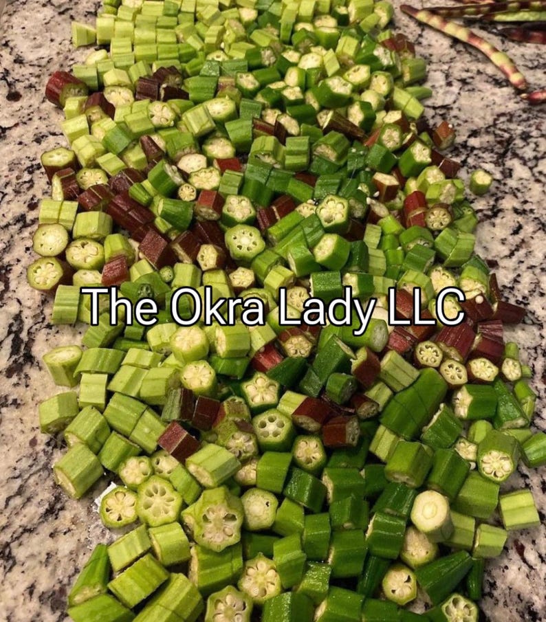 Okra Seeds - Rainbow Pack - Etsy