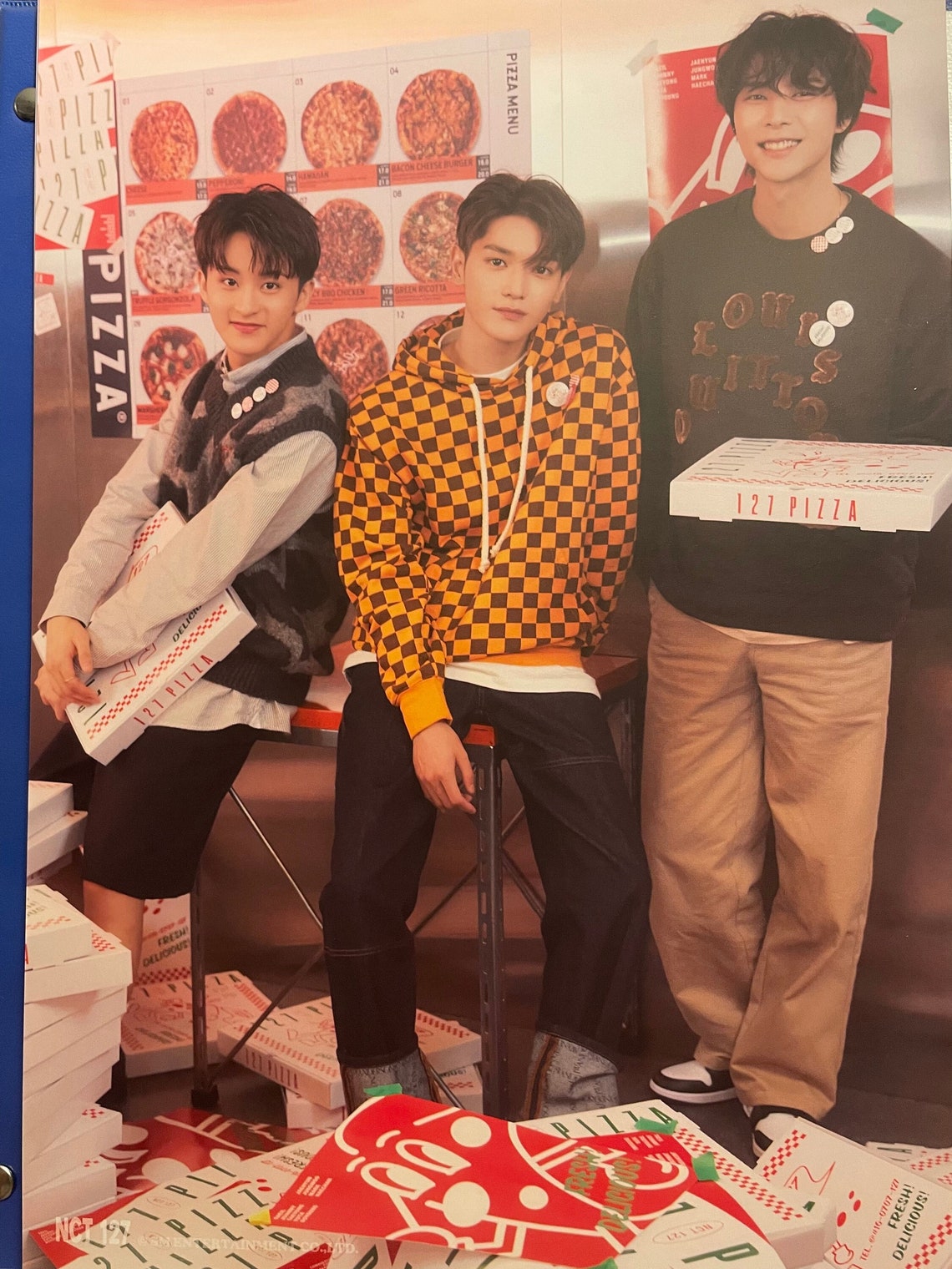 OFFICIAL Nct 127 Mark, Taeyong, Johnny Season’s Greetings 2022 A4 Mini ...