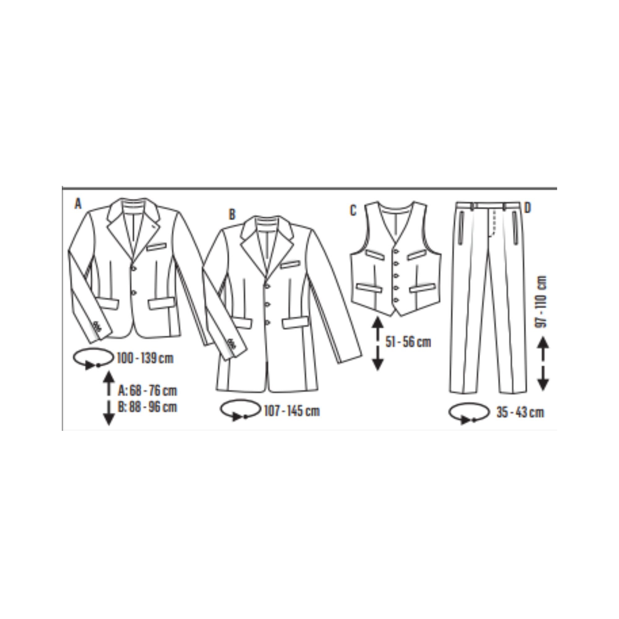 Burda 6871 Herrenanzug, Weste und Gehrock Schnittmuster. Größe Euro 44 ...