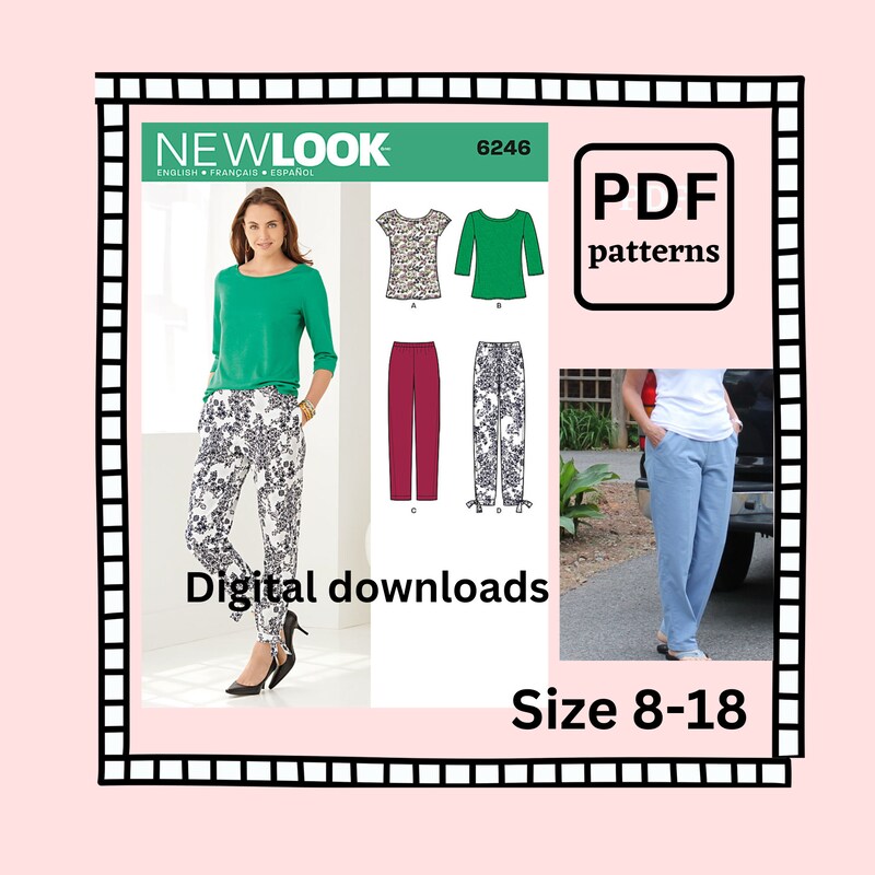 New Look Sewing Patterns for Women - Etsy