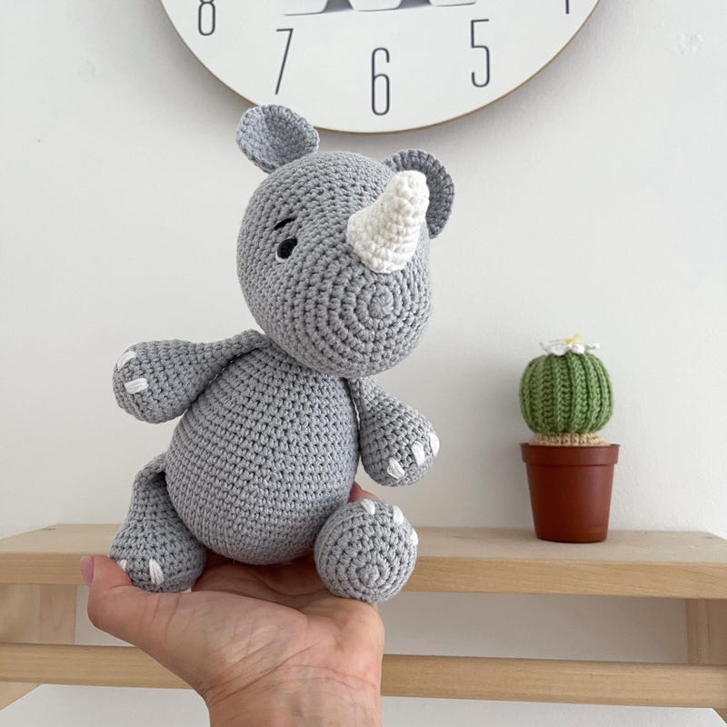 Rhino Doll - Etsy