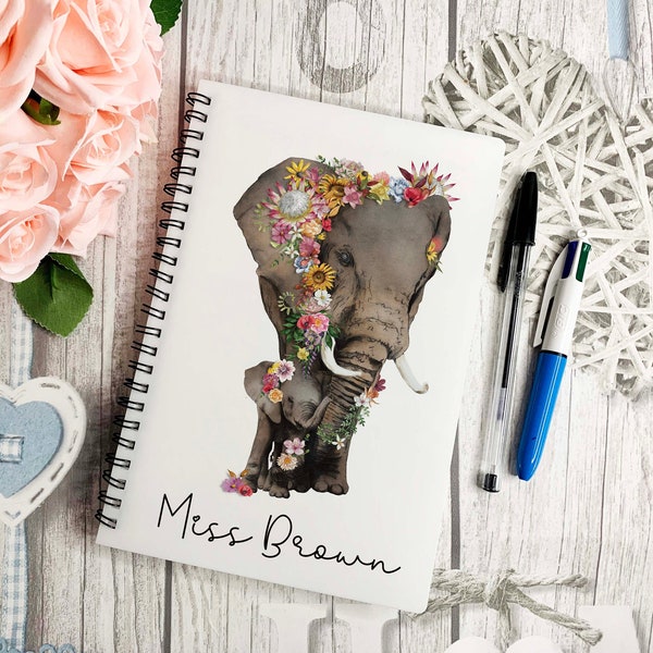 Elephant Notepad - Etsy