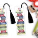 Teachers Gifts Personalised Teacher Bookmark Rainbow Book - Etsy