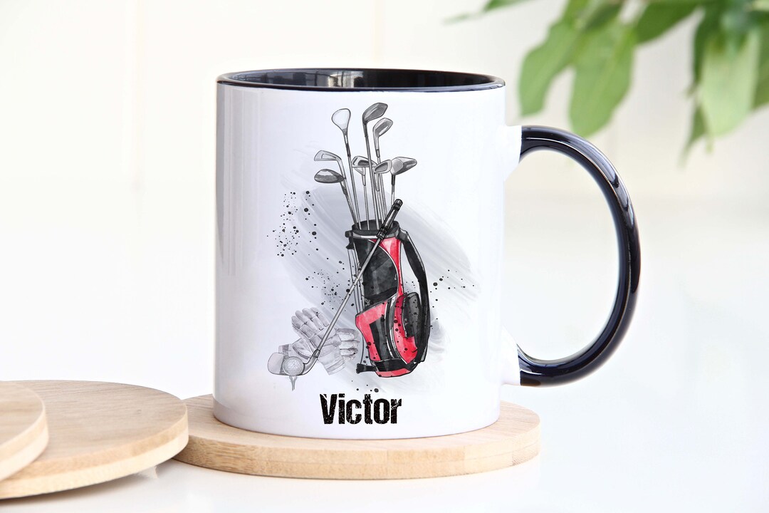 Personalised Golf Mug, Golfer Gifts, Golf Player Cup for Him or Her ...