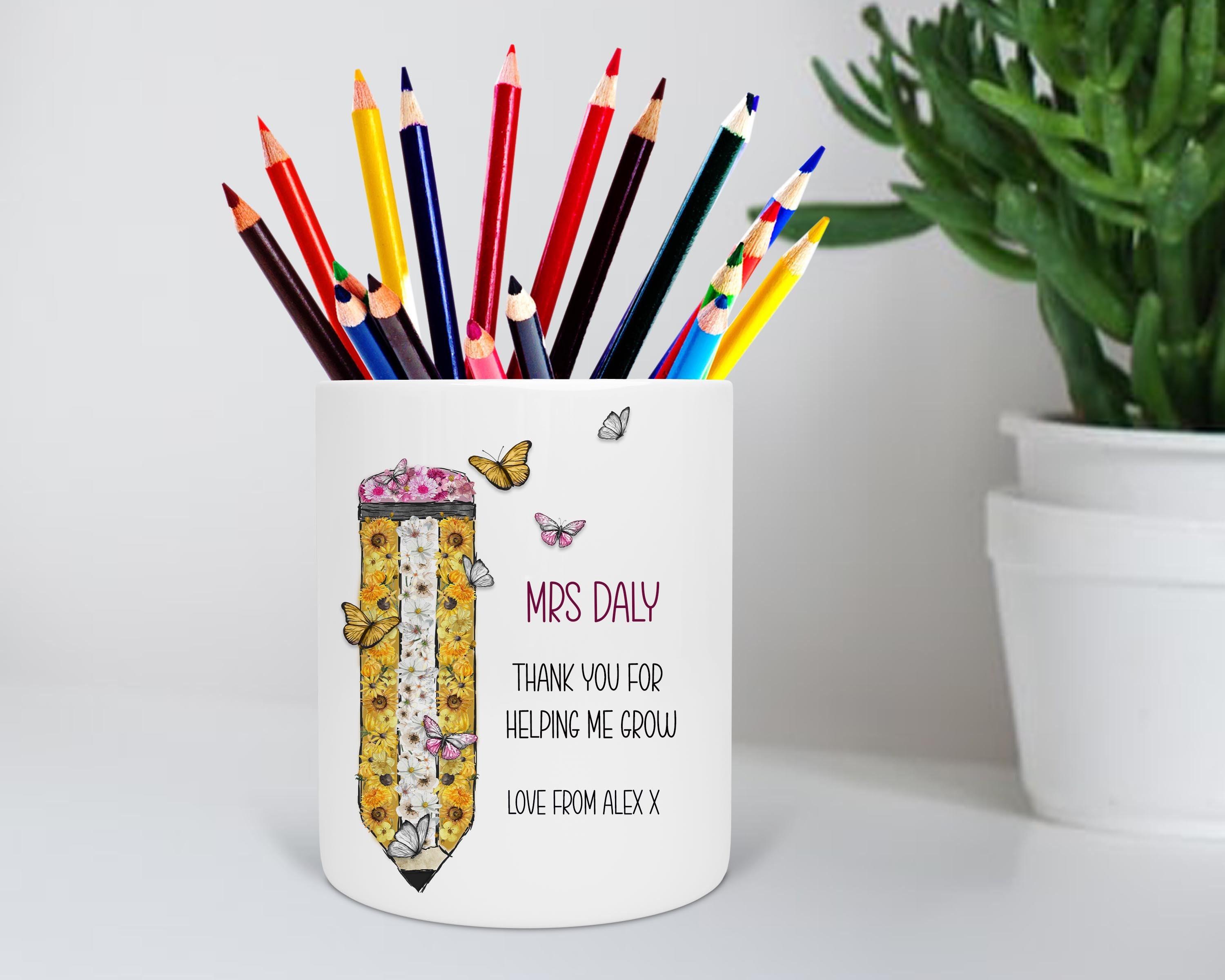 Teacher Pen Pot Pencil Pot for Teachers Teachers Gifts - Etsy