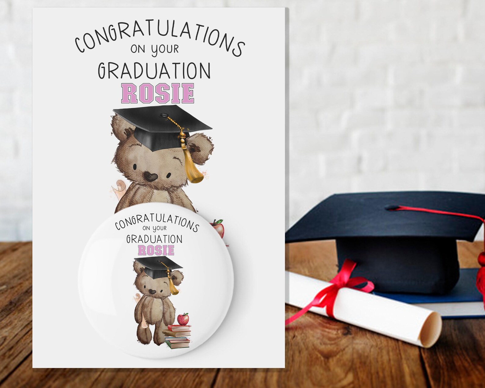 School Leavers Graduation Gift Bear Ornament Personalised - Etsy