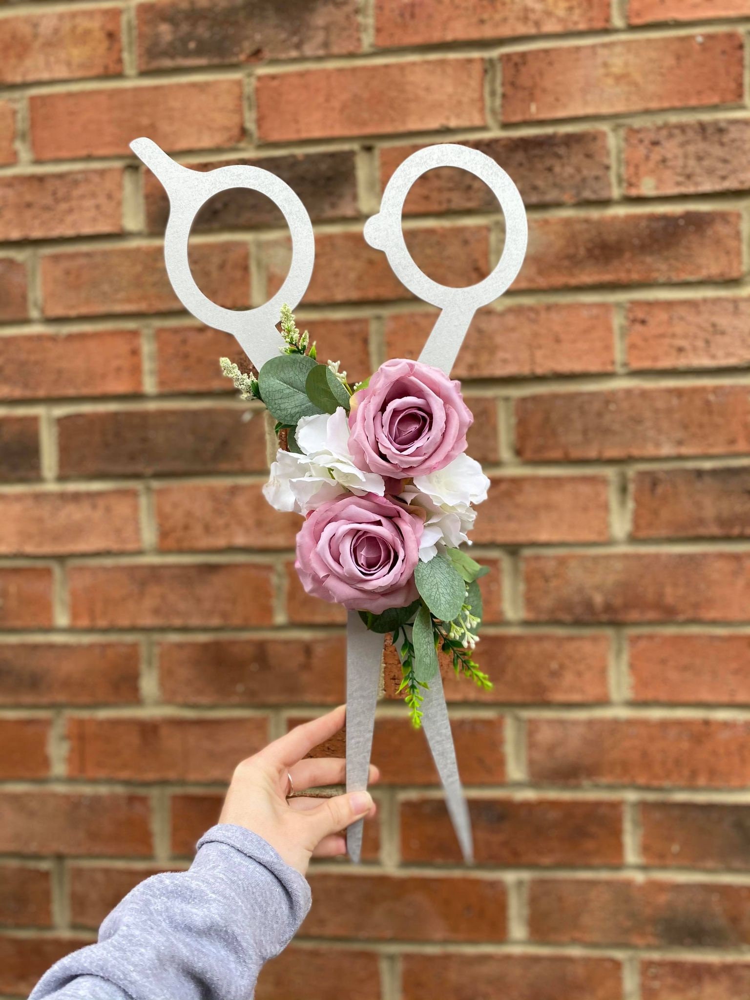 Oversized Scissors Wooden Trade Sign Hairdressing Gift | Etsy