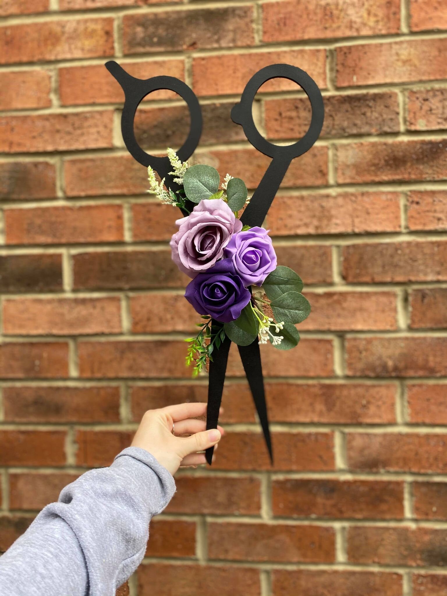 Oversized Scissors Wooden Trade Sign Hairdressing Gift | Etsy