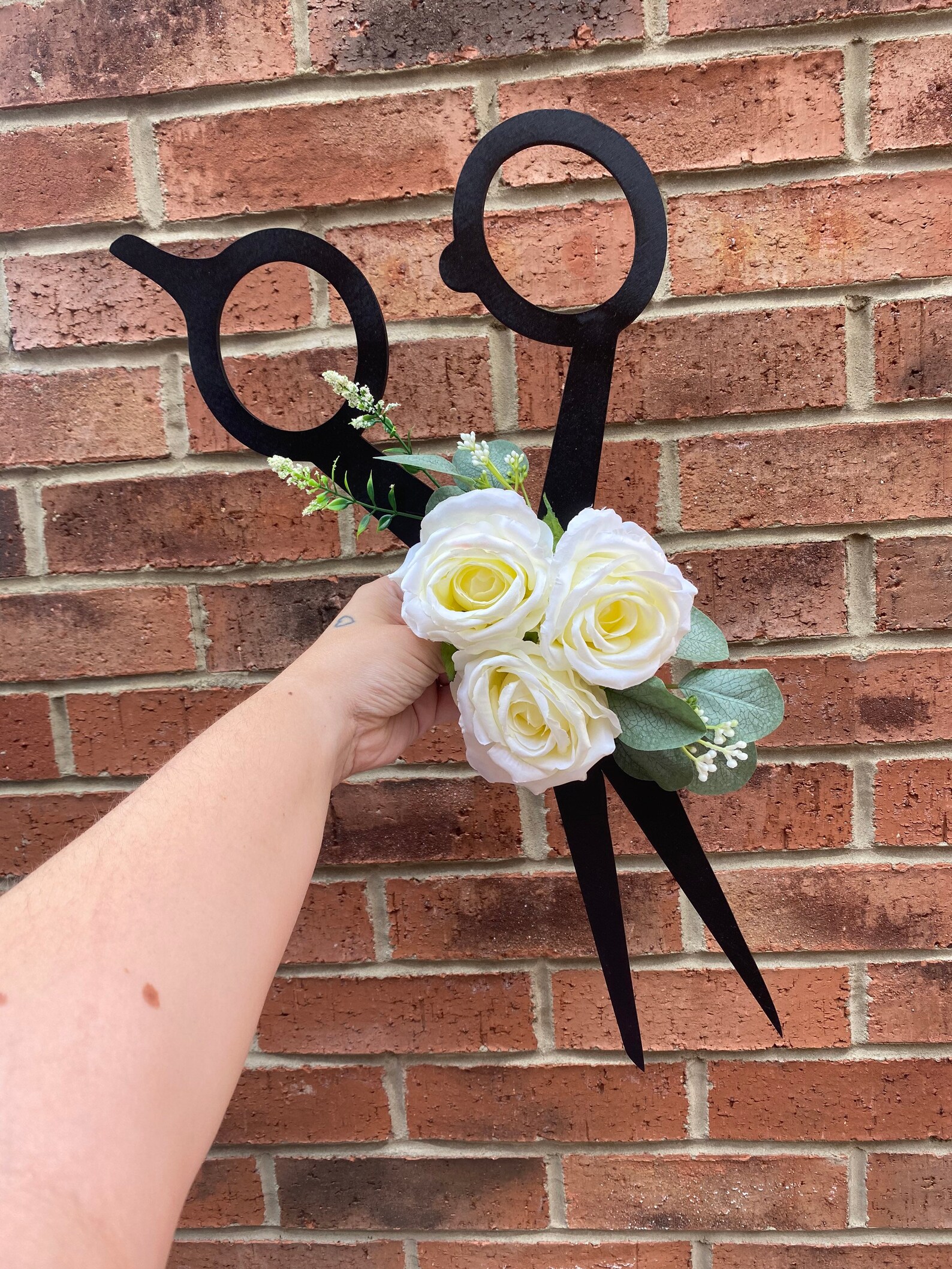 Oversized Scissors Wooden Trade Sign Hairdressing Gift | Etsy