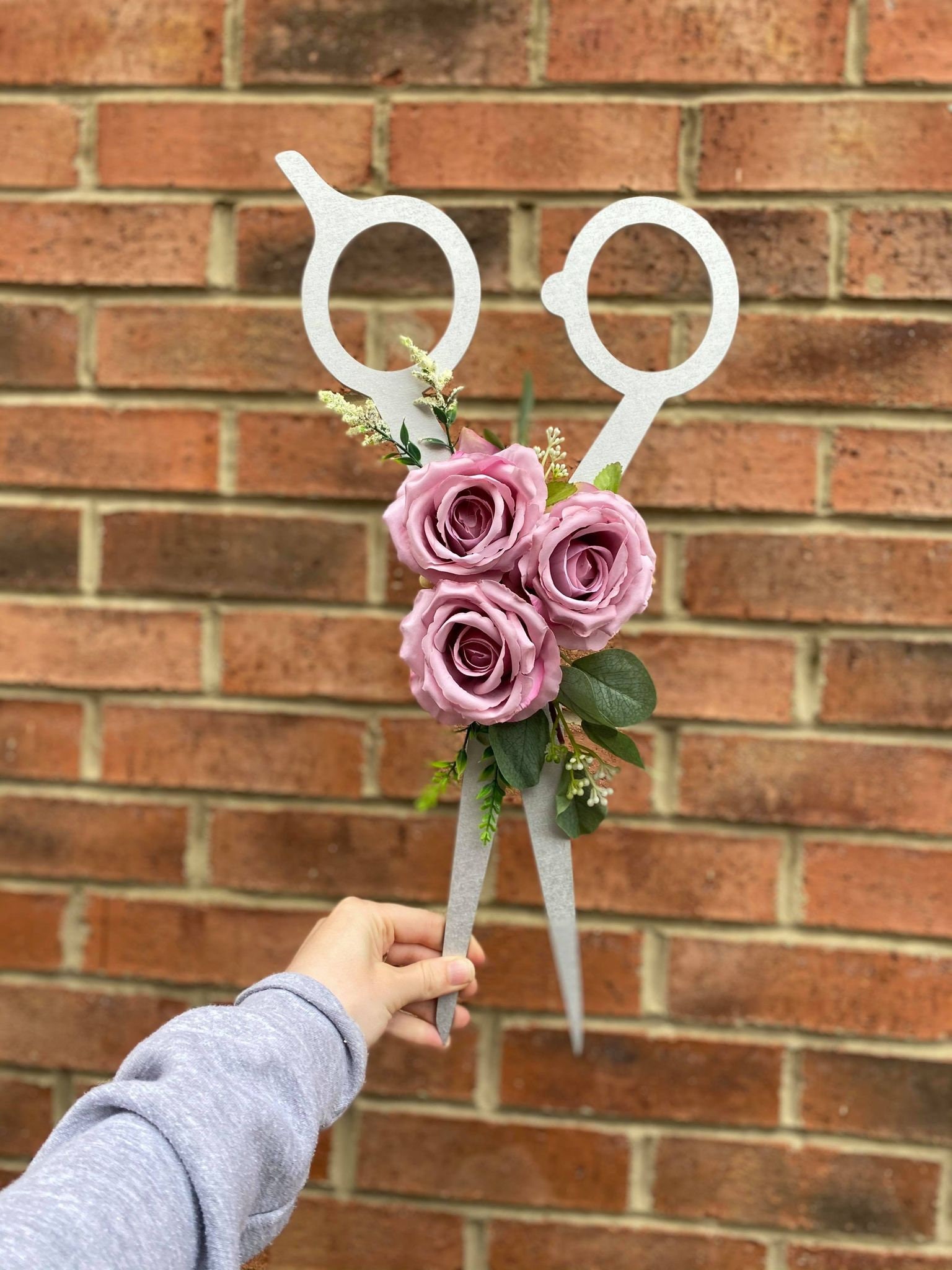 Oversized Scissors Wooden Trade Sign Hairdressing Gift | Etsy