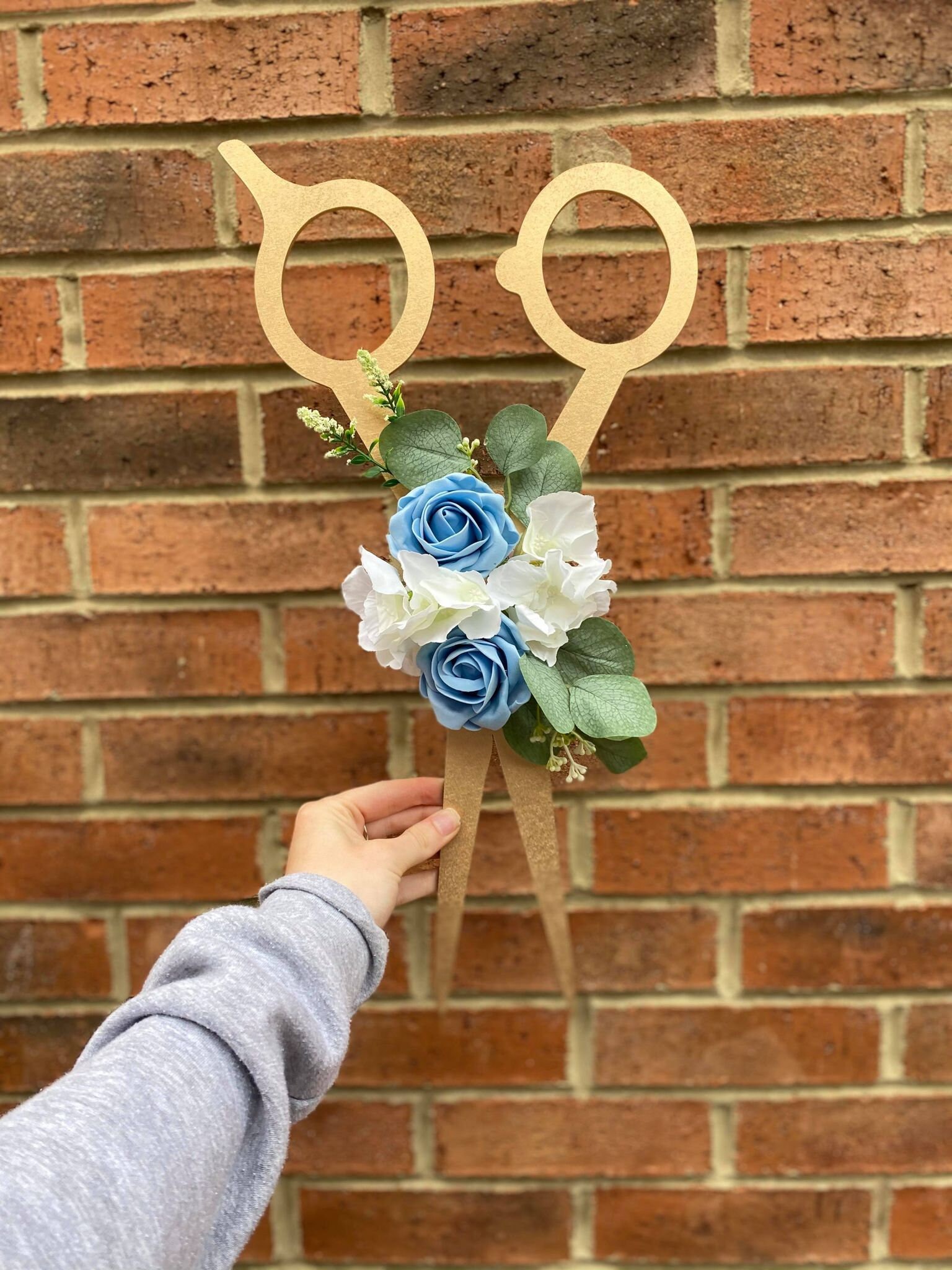 Oversized Scissors Wooden Trade Sign Hairdressing Gift | Etsy