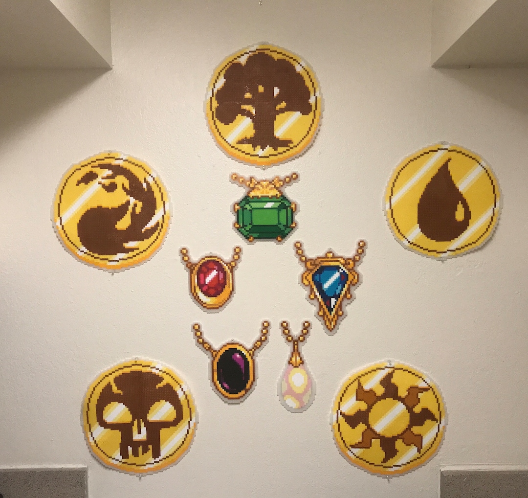COMPLETE TREASURE COLLECTION - Magic the Gathering Perler Set - Etsy