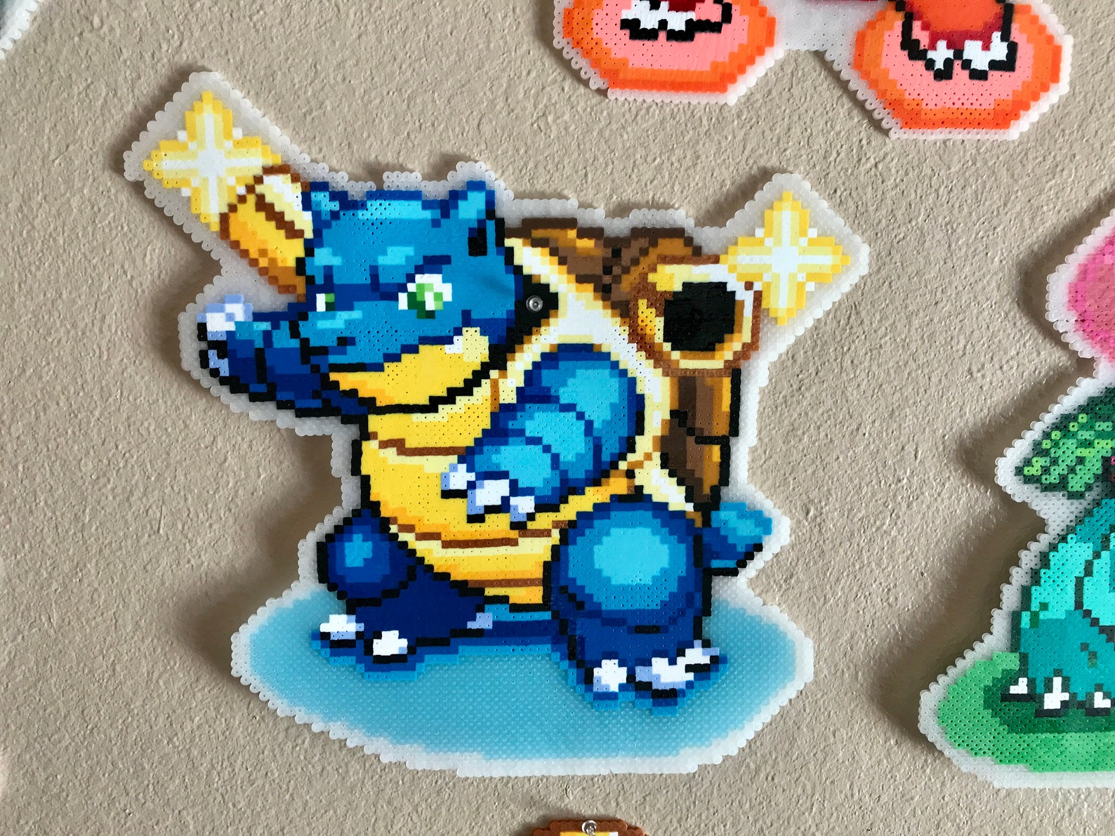 BLASTOISE season 1 3 of 12 Perler Bead Pokémon - Etsy