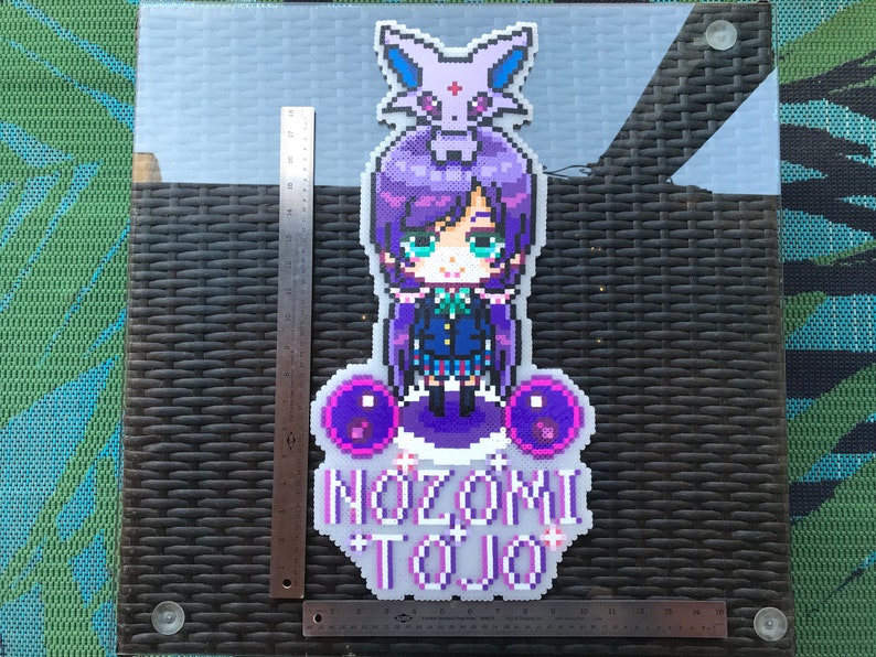 NOZOMI TOJO & ESPEON - Love Live Perler Figure - Etsy