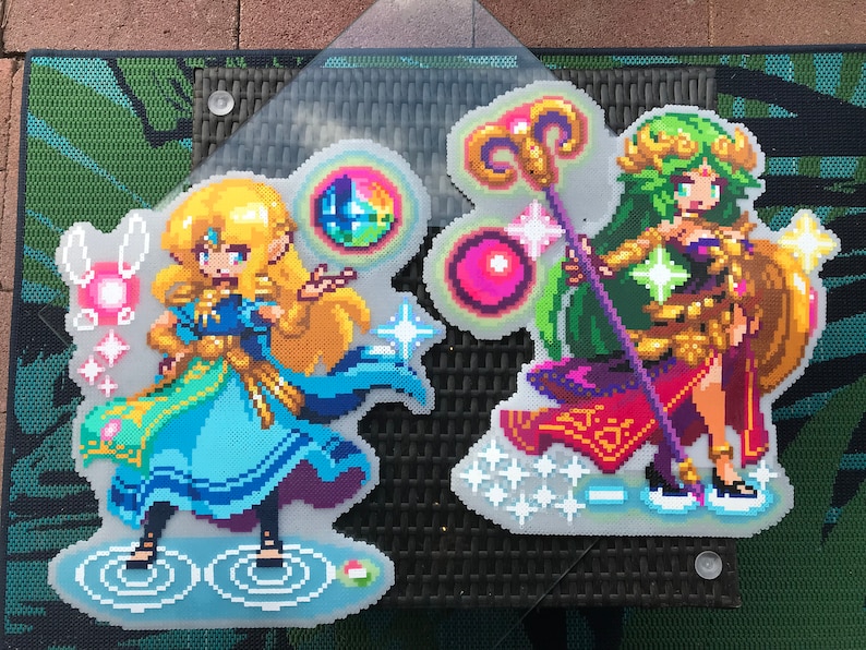 PALUTENA (goddess of Light) - Kid Icarus Perler - Etsy