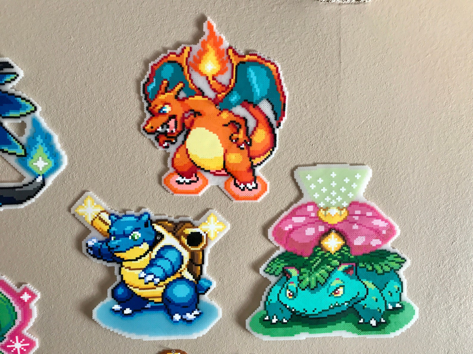 BLASTOISE (Temporada 1) (3 de 12) - Perler bead Pokémon - Etsy España