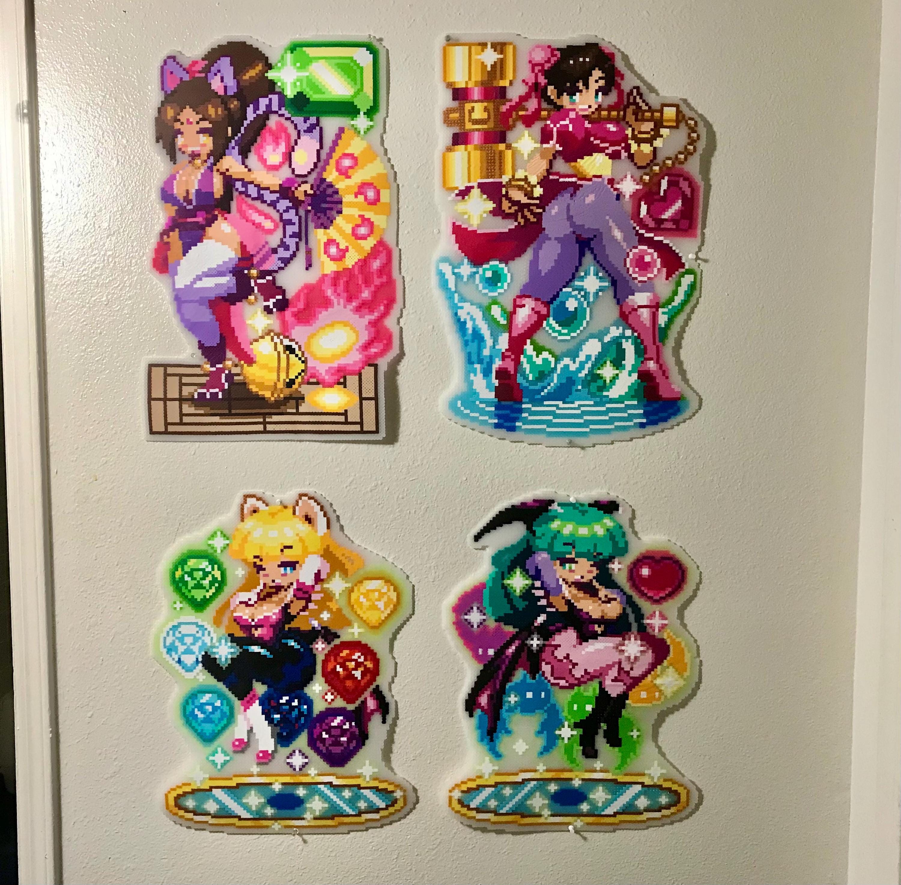 CHUN-LI amy Rose Cosplay Street Fighter Perler Figure - Etsy