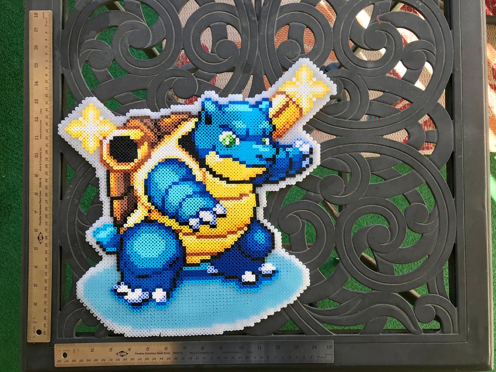 BLASTOISE season 1 3 of 12 Perler Bead Pokémon - Etsy